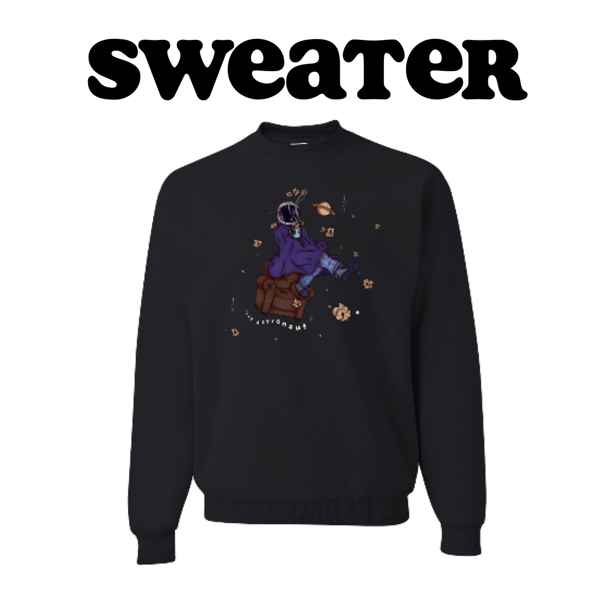 Cozy Astronaut Sweater – Bug Hunter