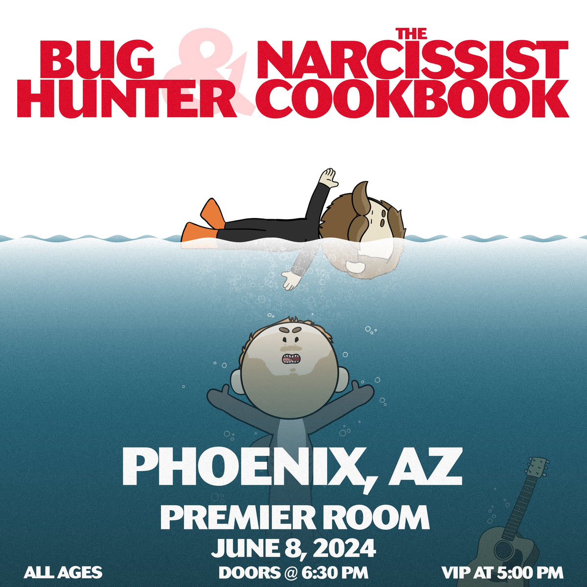 Bug Hunter and The Narcissist Cookbook in Phoenix, AZ on Sat Jun 08 2024